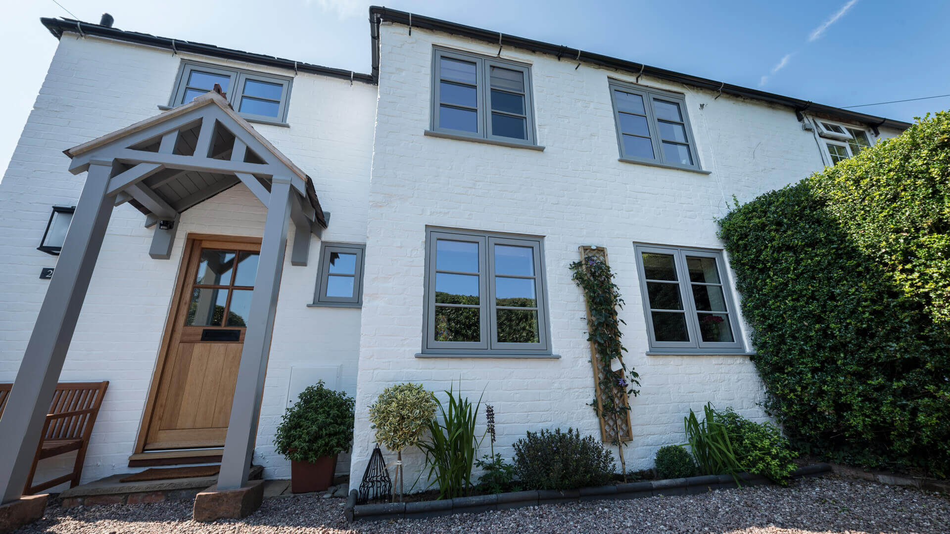 UPVC Grey Flush Windows | Traditional Cottage Windows from Hazlemere ...