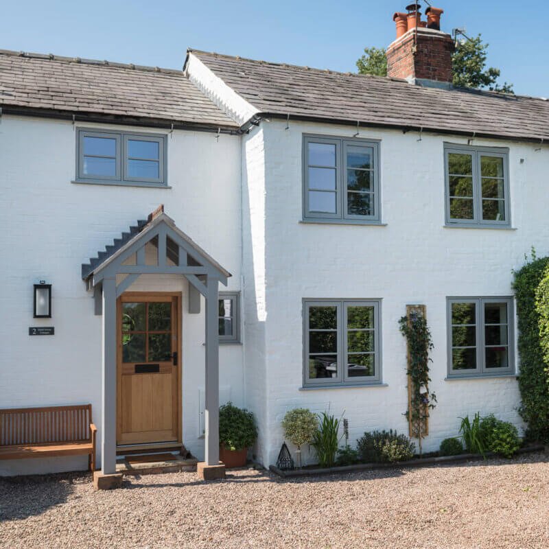 UPVC Grey Flush Windows | Traditional Cottage Windows from Hazlemere ...