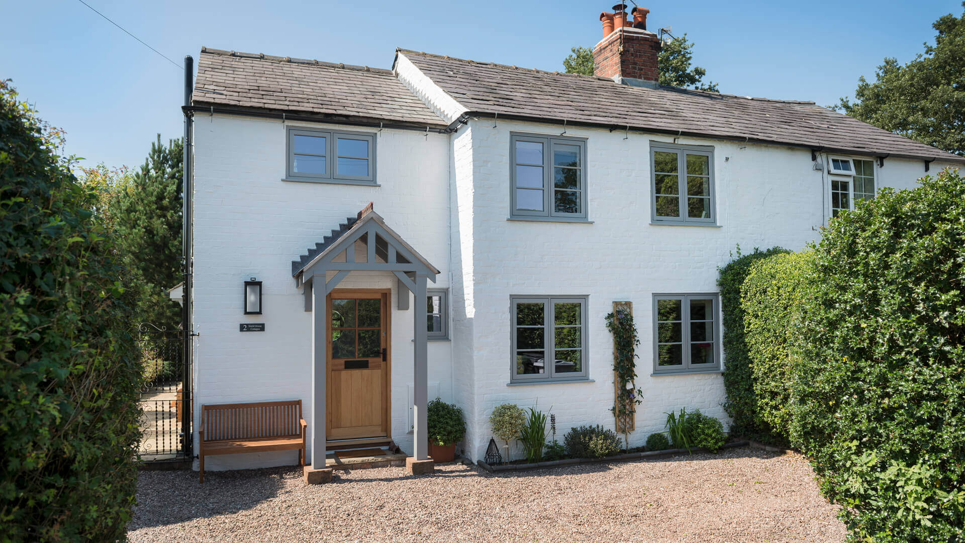 UPVC Grey Flush Windows | Traditional Cottage Windows from Hazlemere ...