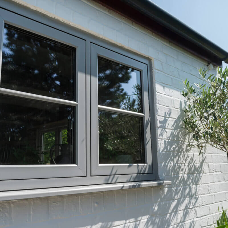 UPVC Grey Flush Windows | Traditional Cottage Windows from Hazlemere ...